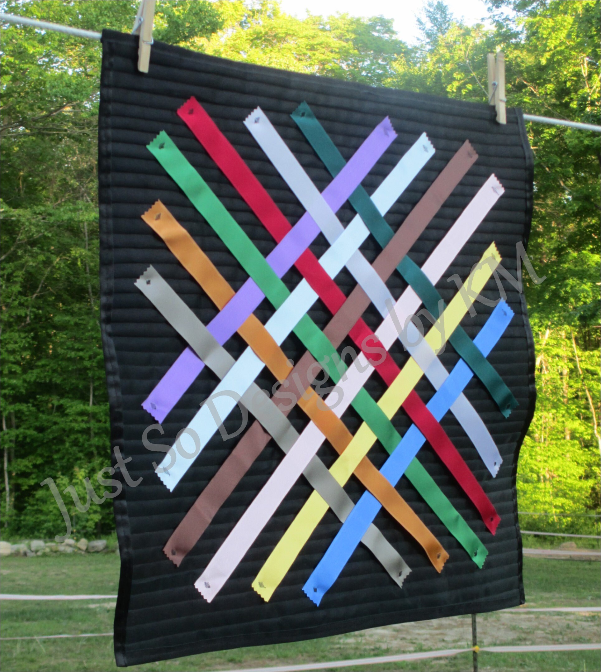 Custom Show Ribbon Memory Quilt - Etsy