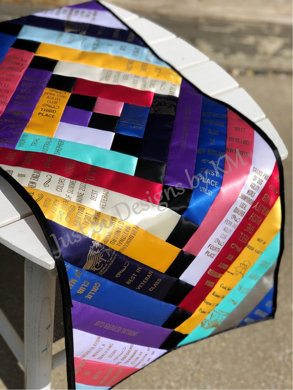 Custom Show Ribbon Memory Table Runner - Etsy