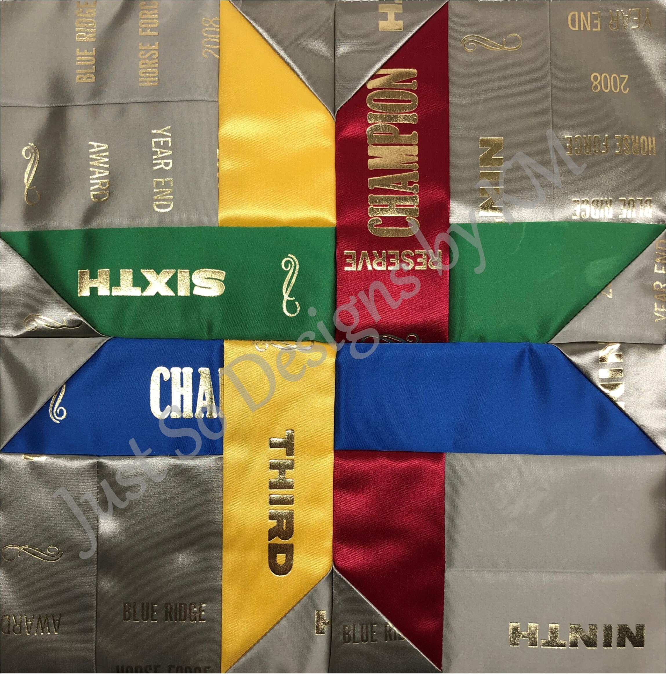 Custom Show Ribbon Memory Table Runner - Etsy