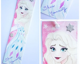 Elsa Bookmark - Etsy