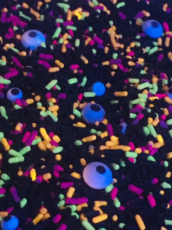 Glow in the Dark Spooky Halloween Sprinkle Mixx | Etsy