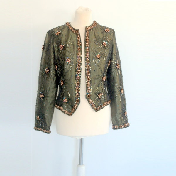 Beaded Jackets - Etsy