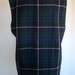 Vintage Checkered Vest, Blue and Green Checkered Vest, Plaid Vest ...