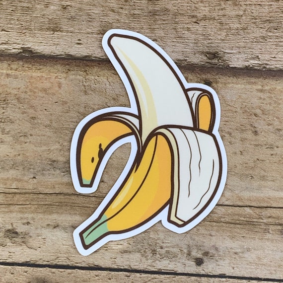 Stickers, Labels & Tags Paper & Party Supplies Banana Decal Banana ...