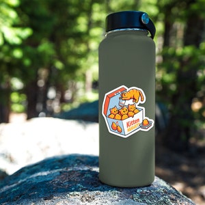 Kitten Nuggets Sticker, Funny Cat Chicken Nuggs Sticker, Cat Lover Gift ...