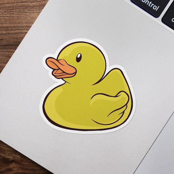 Rubber Duck Sticker - Etsy