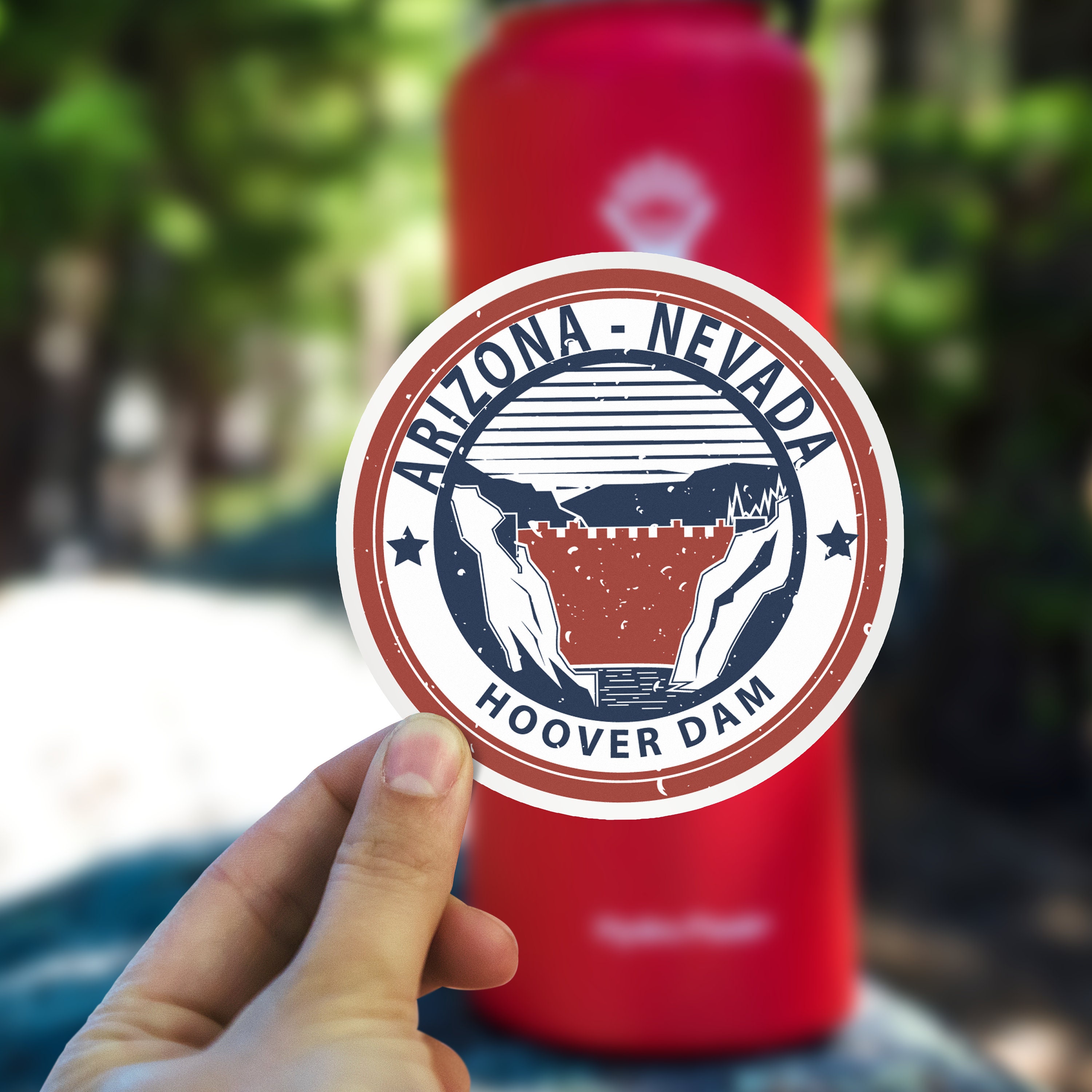 Hoover Dam Decal Arizona Nevada Sticker Souvenir Sticker - Etsy