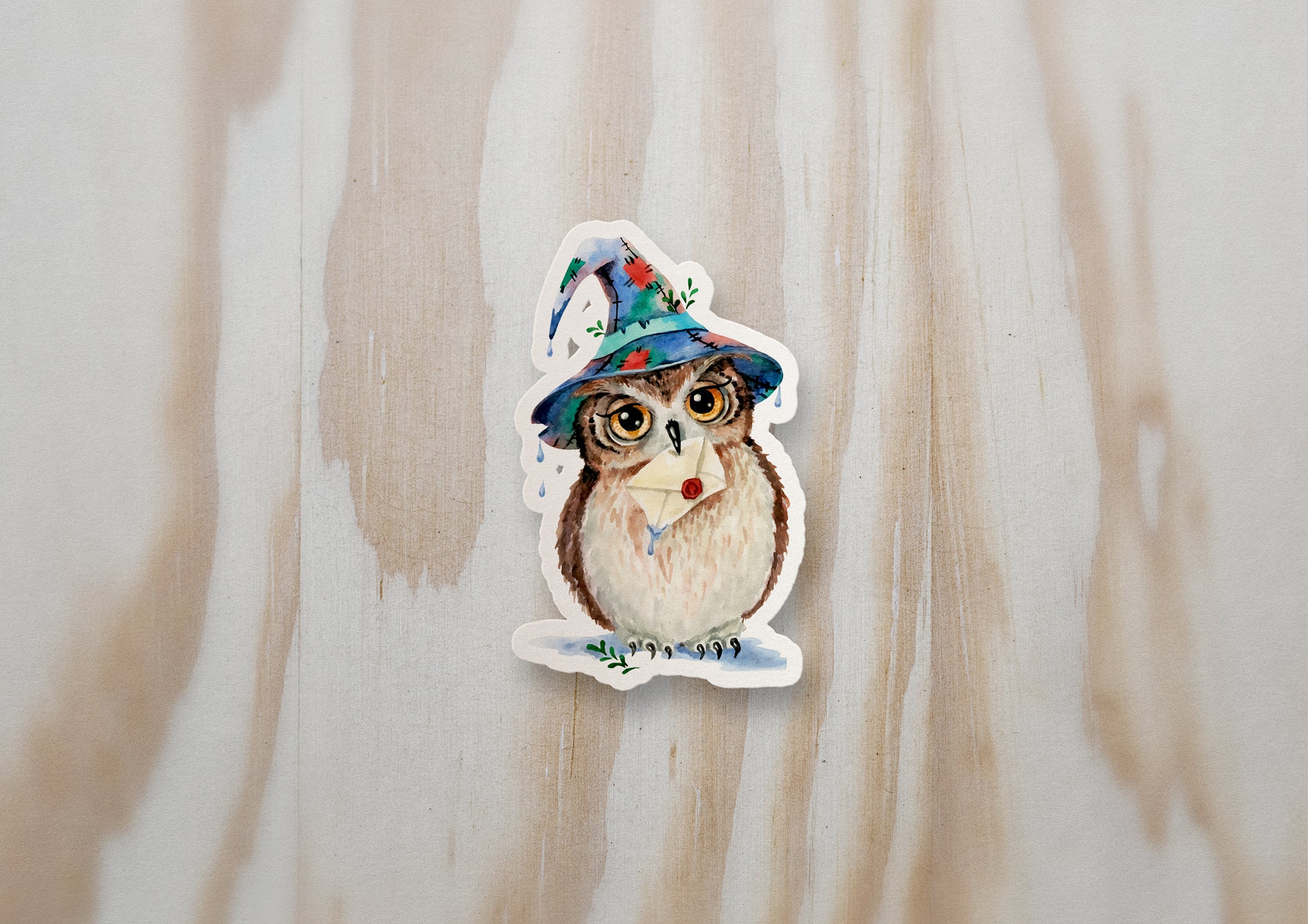 Magical Owl Post Stickers Wizarding Owl Movie Theme Decals | Etsy
