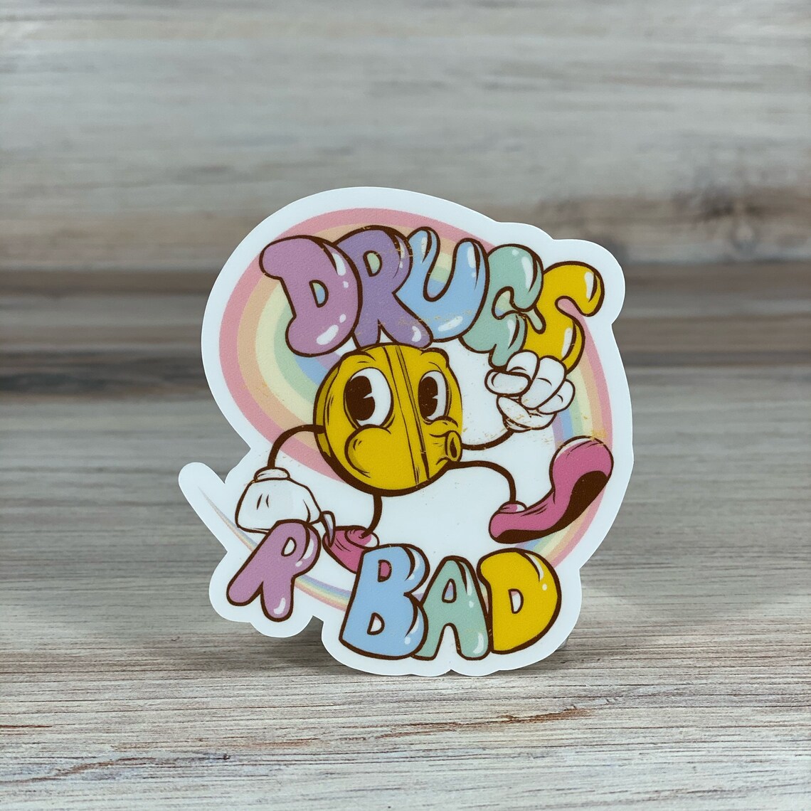 Drugs Are Bad Sticker Funny Decal Waterproof Vinyl Sticker - Etsy