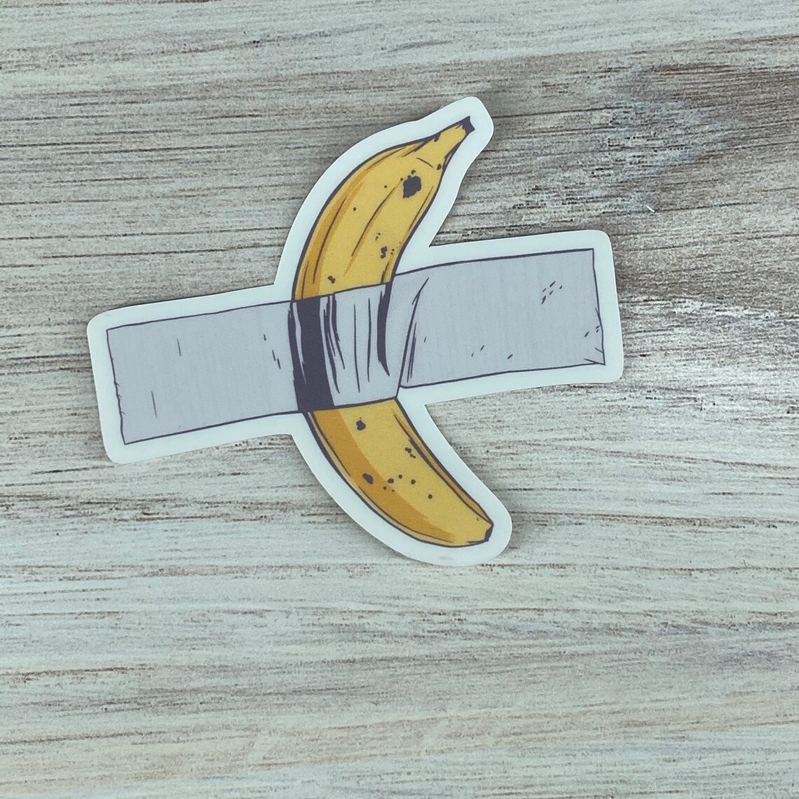 Duct Tape Banana Sticker Pop Art Decal Waterproof Vinyl - Etsy