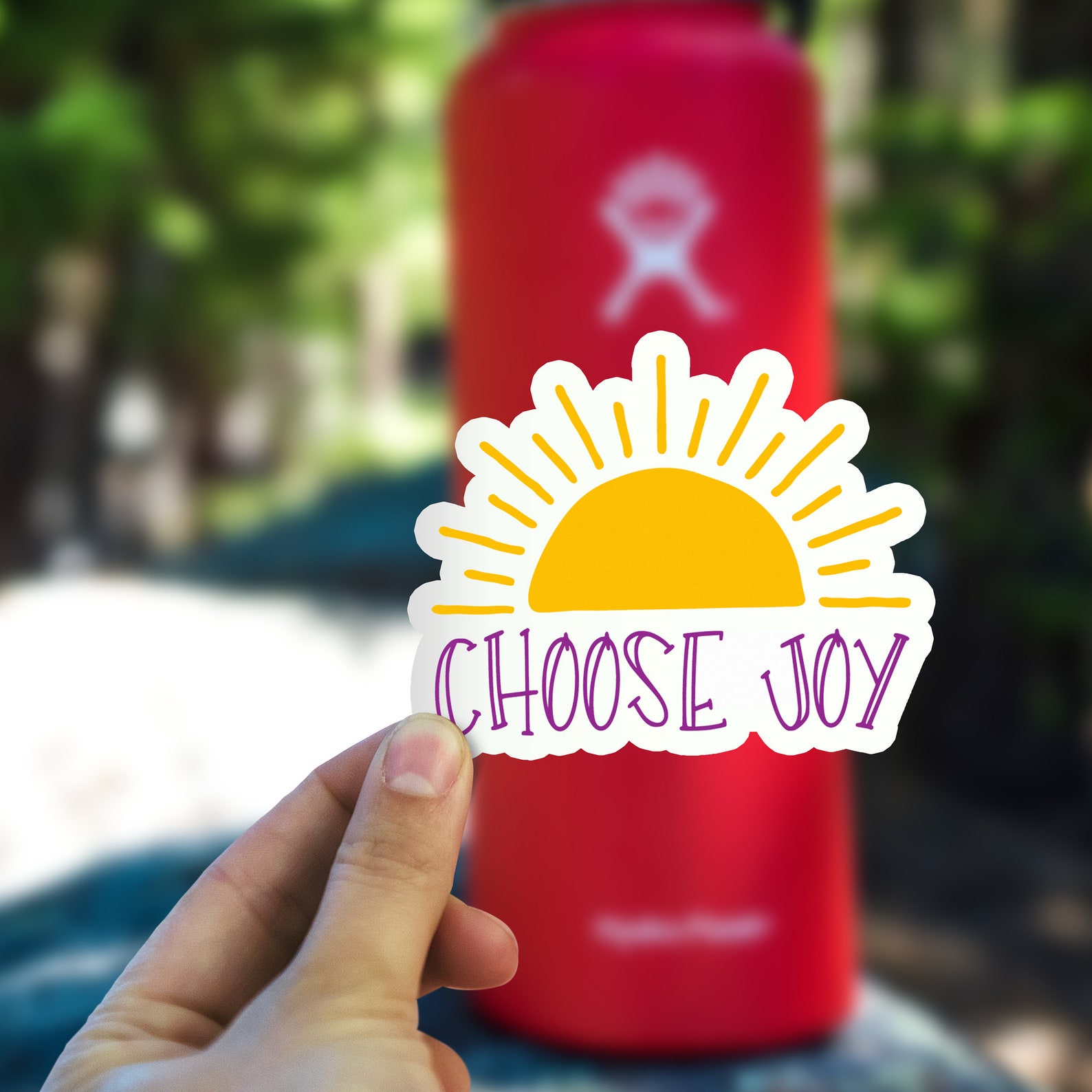 Choose Joy Sticker Joy Sunshine Decal Waterproof Vinyl | Etsy