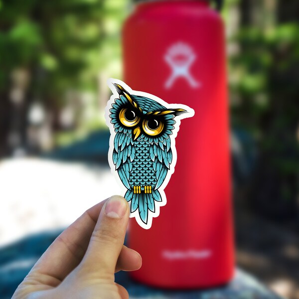 Owl Car Decal - Etsy