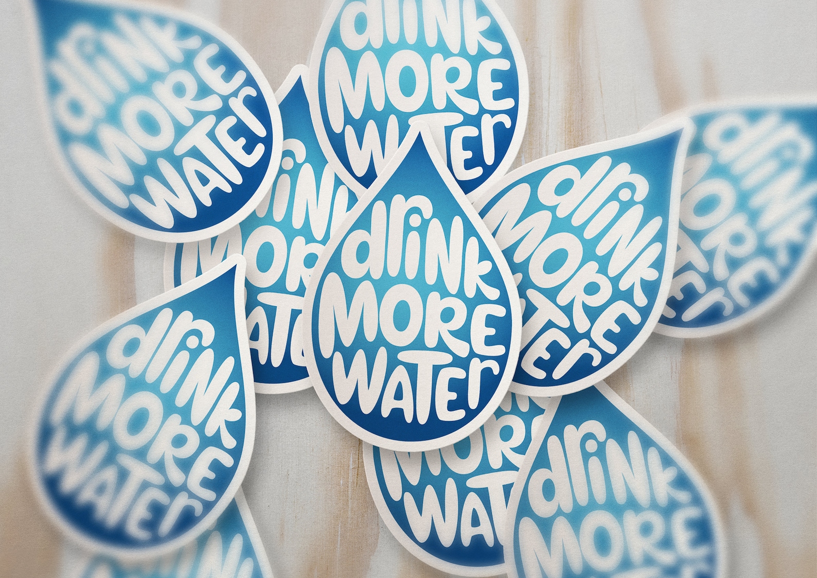 Drink More Water Sticker Hydration Reminder Sticker - Etsy