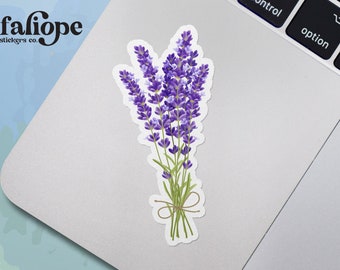Lavender Stamp Sticker stamp Sticker Stickers for Hydroflask flower ...