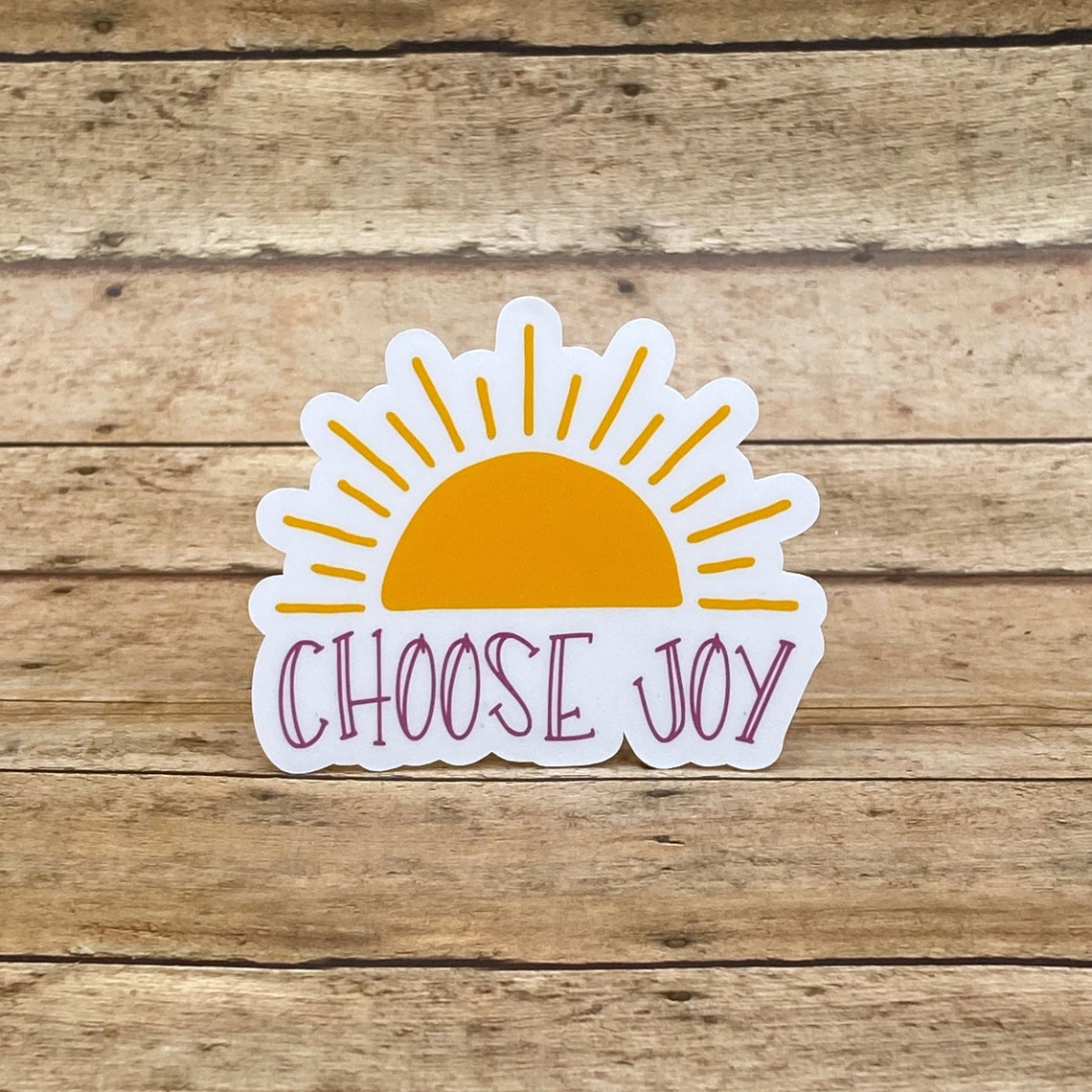 Choose Joy Sticker Joy Sunshine Decal Waterproof Vinyl | Etsy