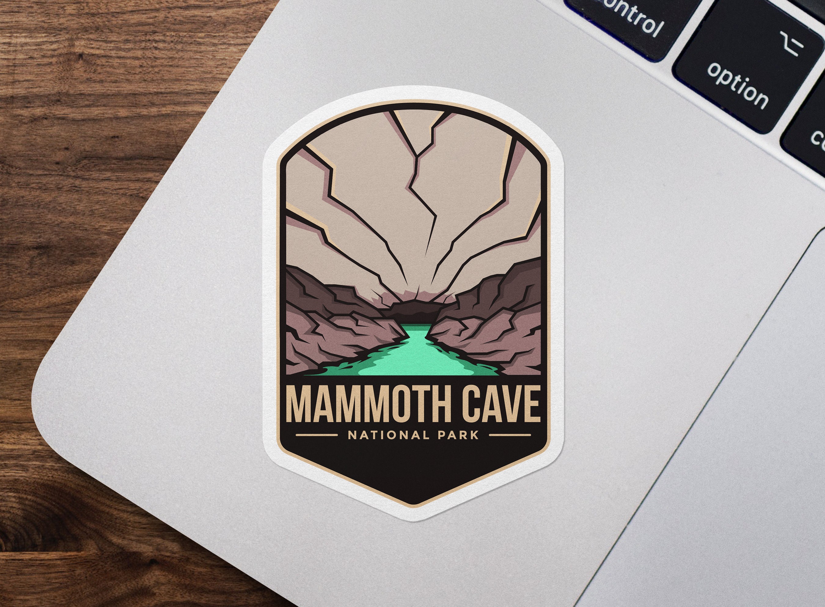 Mammoth Cave National Park Badge Sticker US National Parks - Etsy