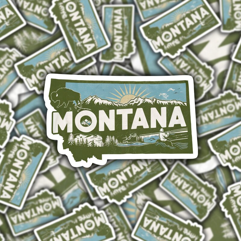Montana Decal - Etsy