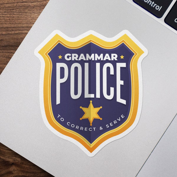 Grammar Police - Etsy