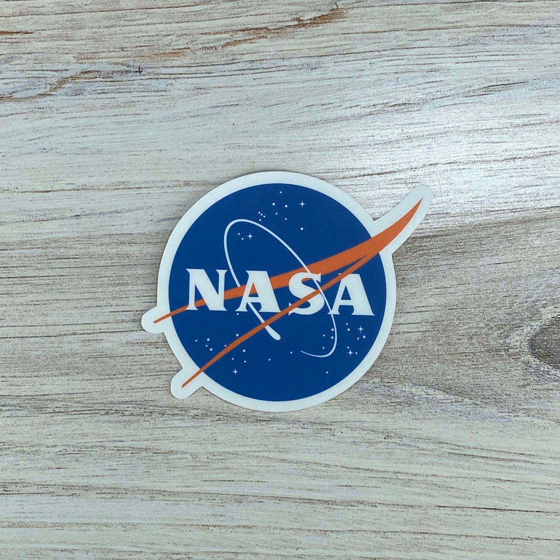 NASA Logo Sticker US National Aeronautics and Space | Etsy