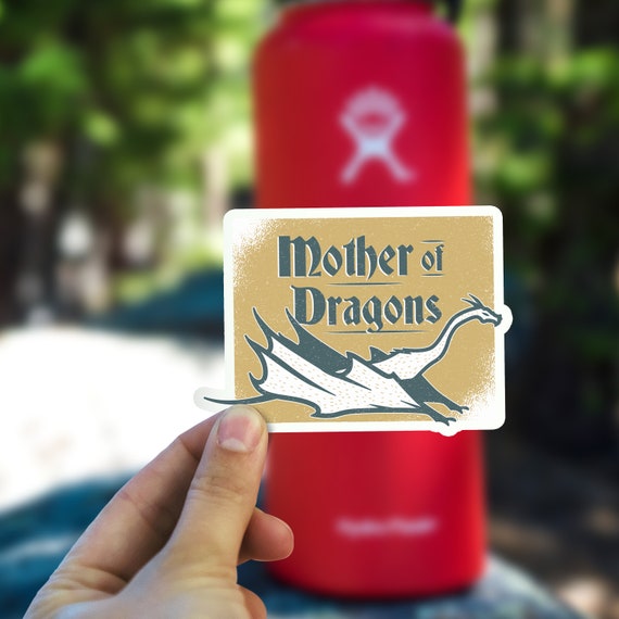 Mother of Dragons Sticker TV Show Theme Decal Waterproof | Etsy