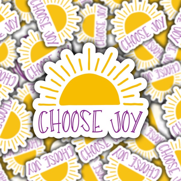 Joy Decal - Etsy