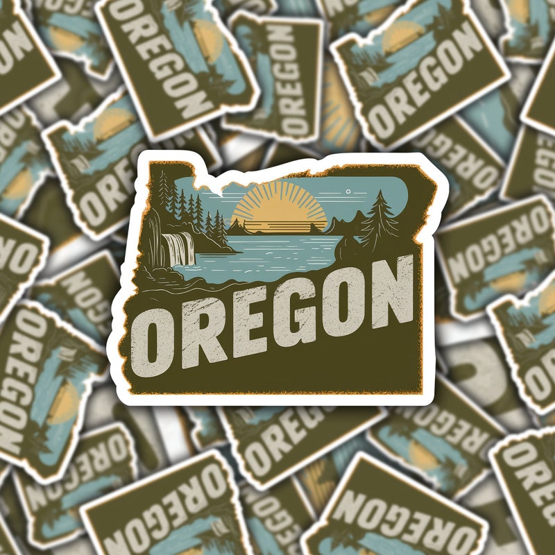 Oregon Decal - Etsy