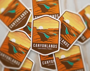 National Park Service Logo Sticker, US National Parks Decal, Waterproof ...