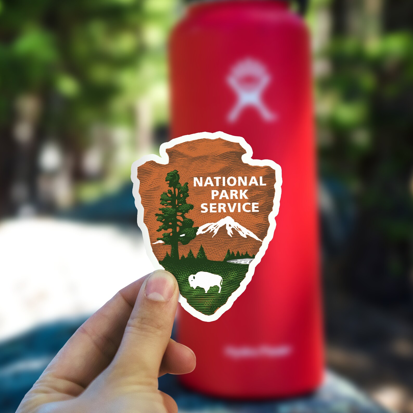 National Park Service Logo Sticker US National Parks Decal | Etsy