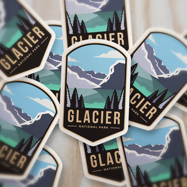 Glacier Bay National Park Sticker - Etsy