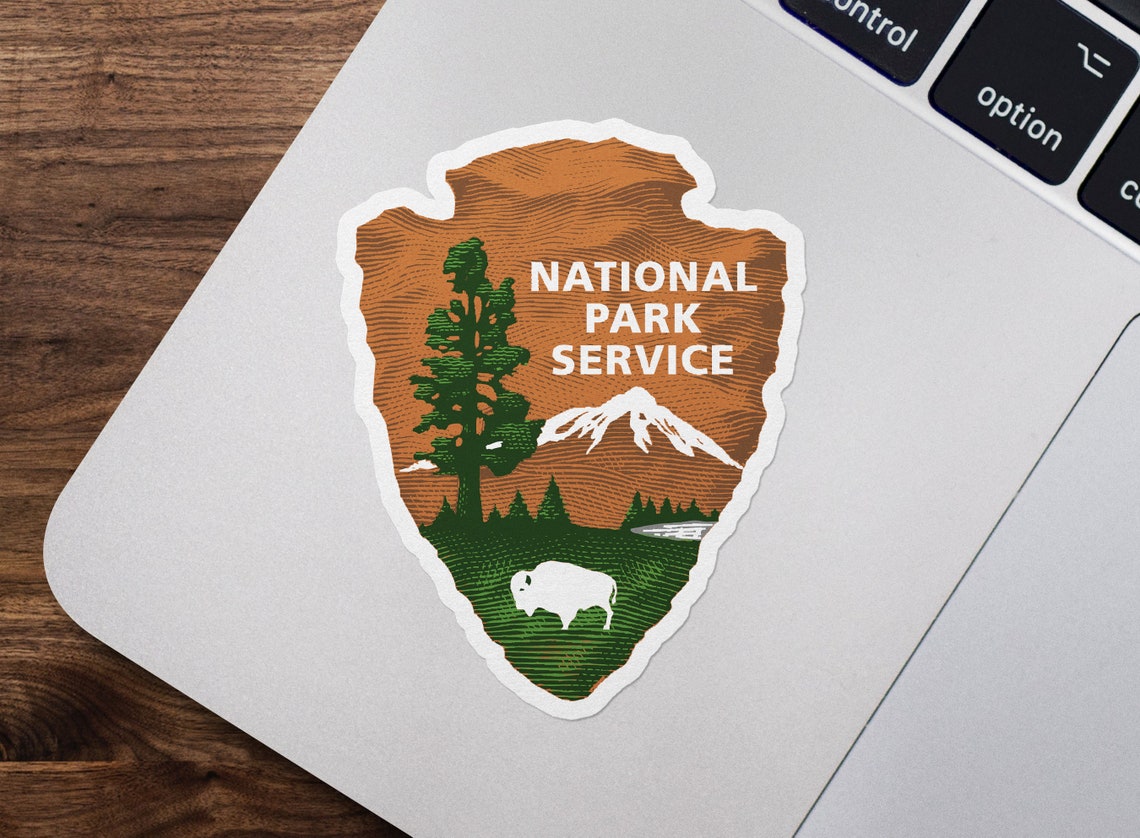 National Park Service Logo Sticker US National Parks Decal - Etsy