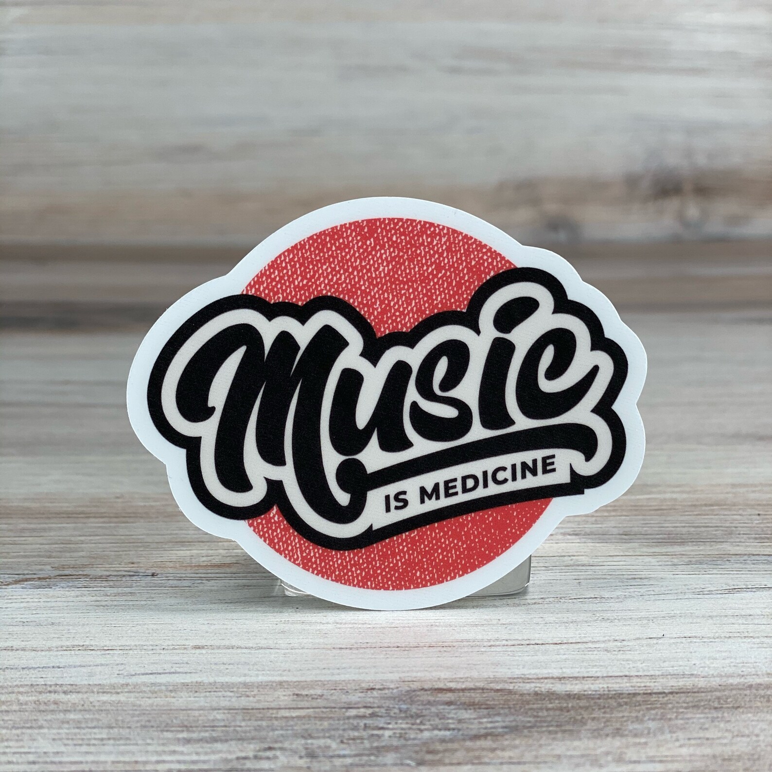 Music is Medicine Sticker Music Themed Decal Waterproof - Etsy