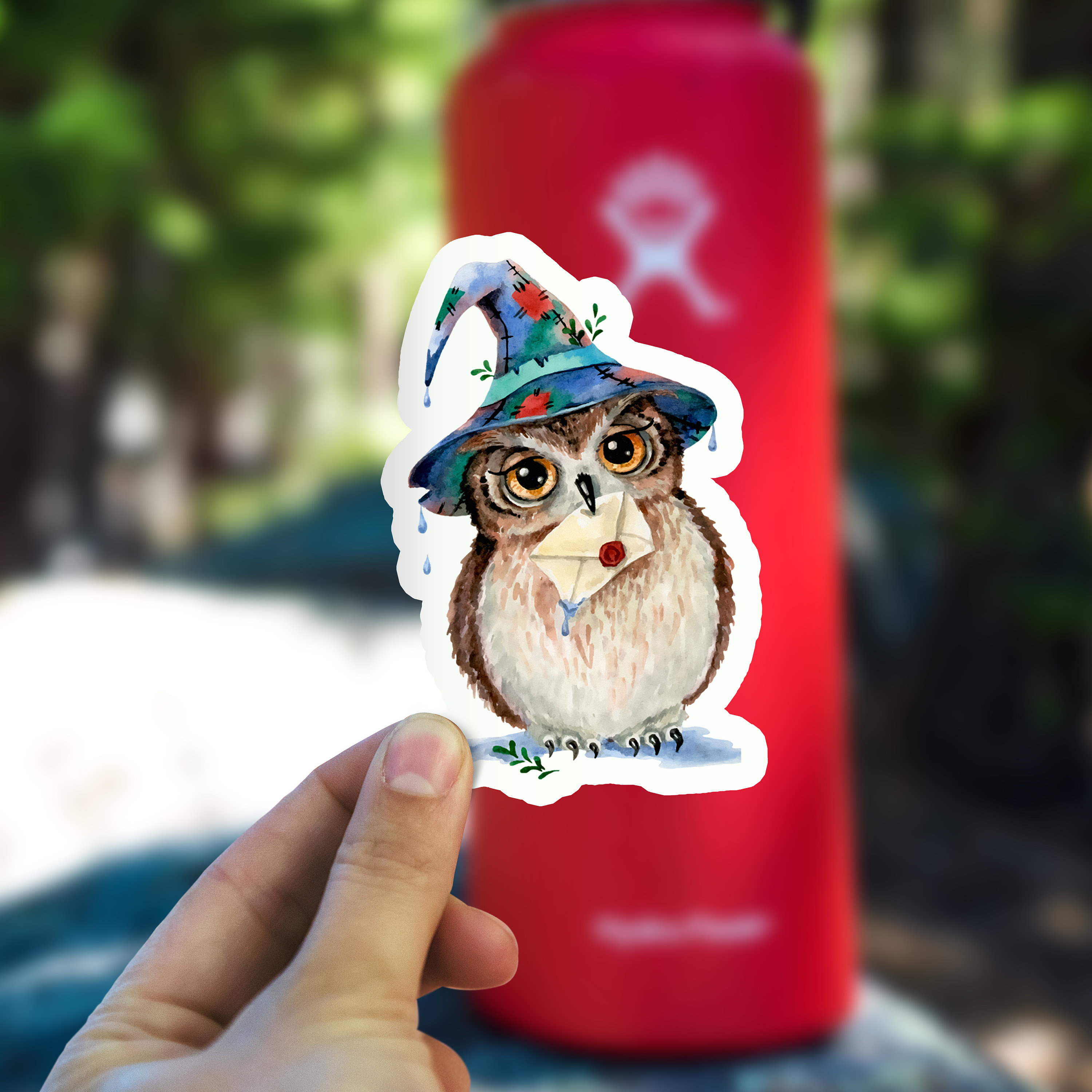 Magical Owl Post Stickers Wizarding Owl Movie Theme Decals | Etsy