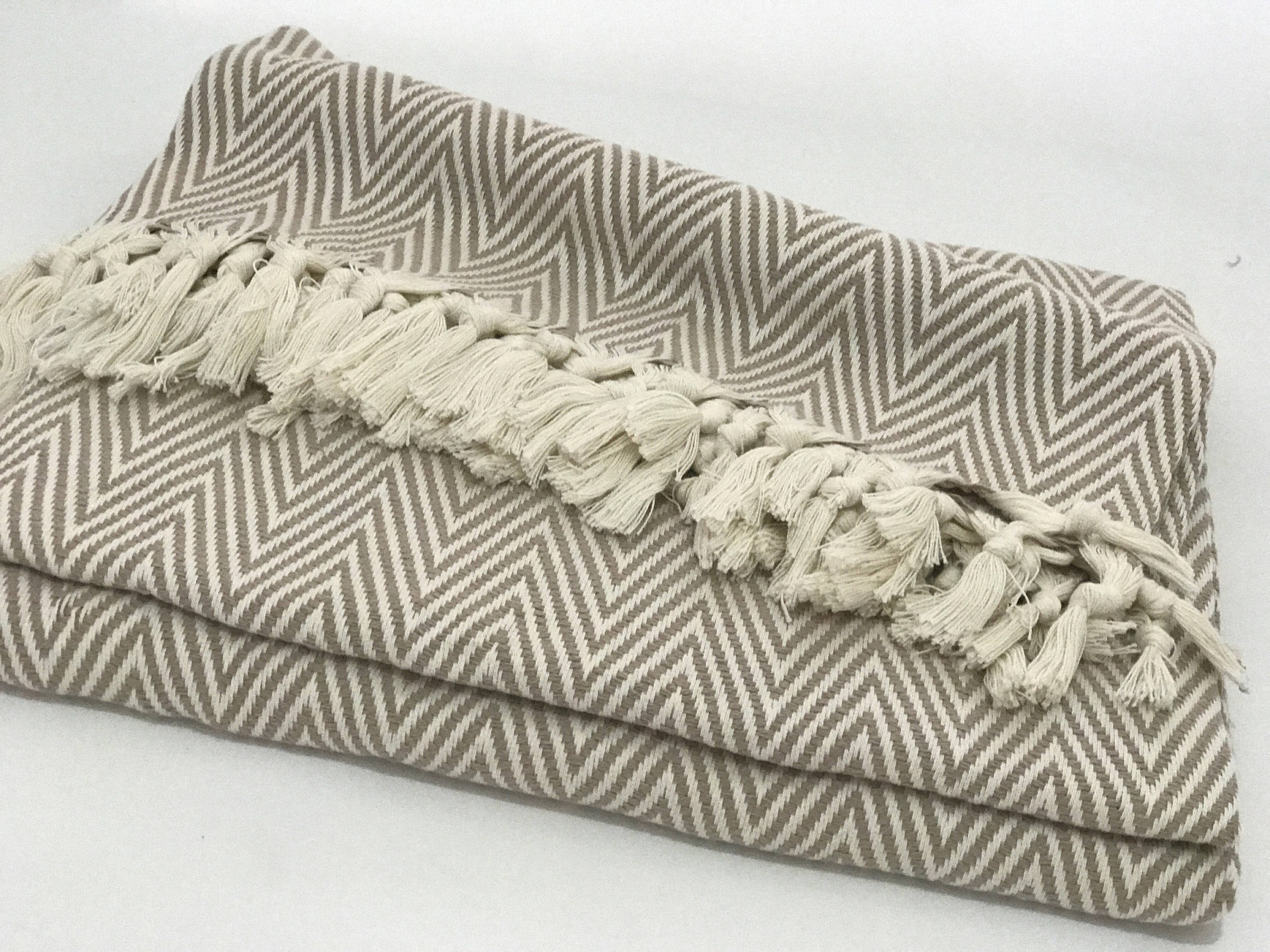 Cotton Blanket, Turkish Blanket, Luxury Softened Blanket, Throws and ...