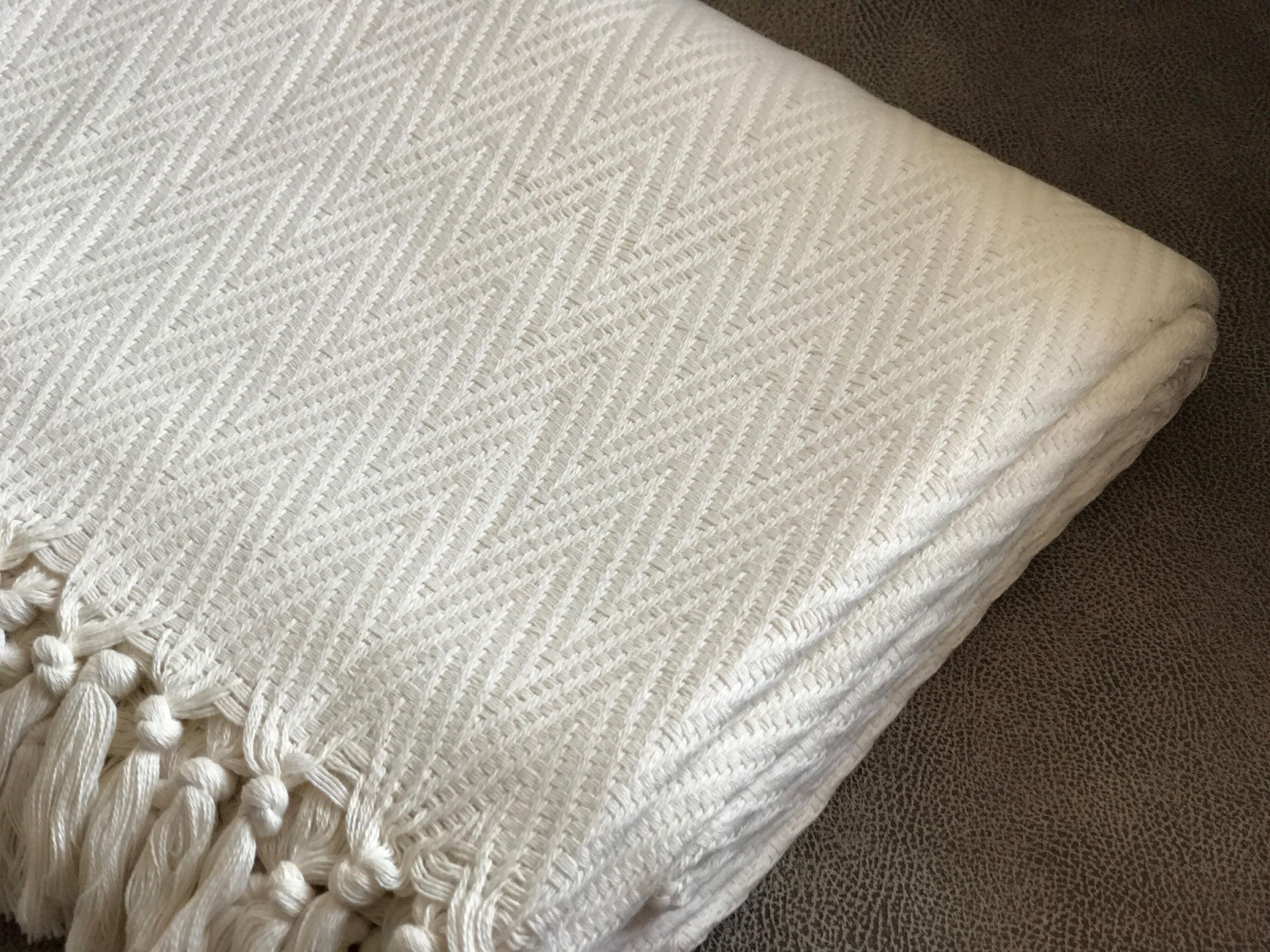 Cotton Blanket, Turkish Blanket, Luxury Softened Blanket, Throws and ...
