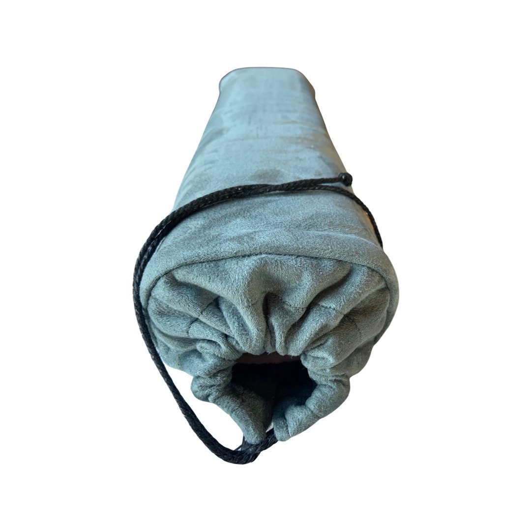 Soft Faux Suede & Sherpa Fleece-lined Flute Case SNUGGIE cover / Bag ...