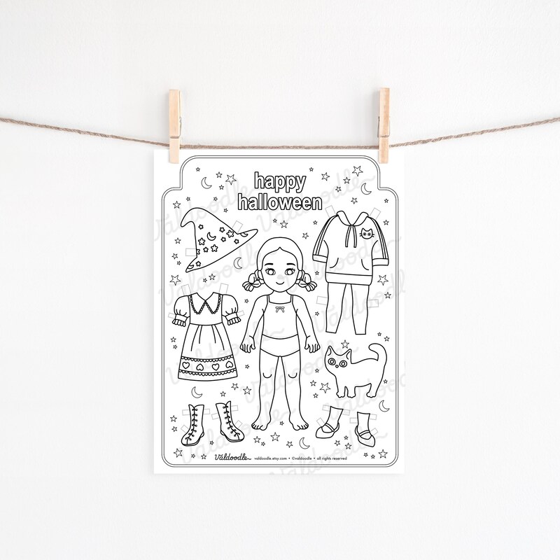 Elphaba Coloring Page - Etsy