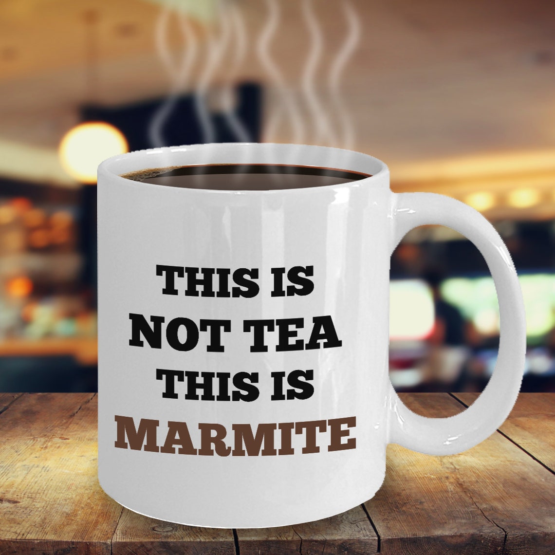 Marmite Mug This is Not Tea This is Marmite Coffee Mug Best Gift for ...