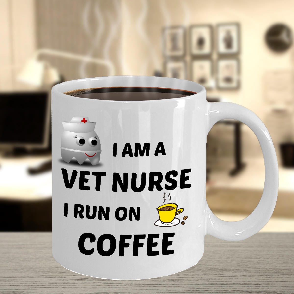 Vet Nurse Mug Funny Unique Nursing Mug Is One Of The Best Mugs | Etsy