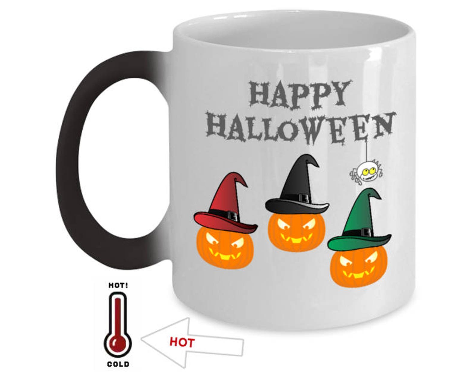 Trick or Treat Happy Halloween Gift Color Changing Mug is 1 Halloween ...