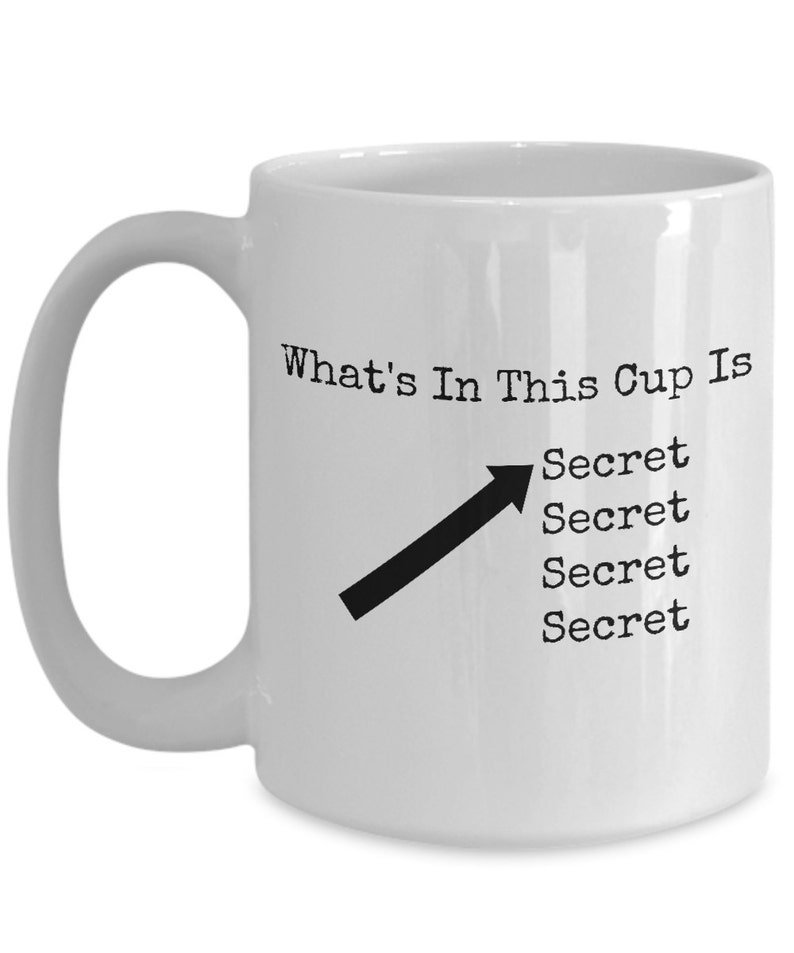 Witty Mug, Clever Mug, Top Secret Party Secret Agent Favourite Guess ...