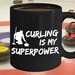 Curling Sport Black Ceramic Mug is Perfect Winter Sports Gift. Hurry ...