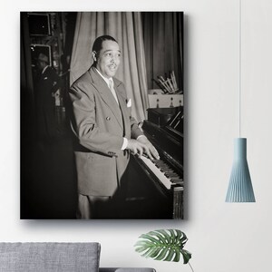 Duke Ellington Photo, Jazz Musician Portrait, Washington DC, 1946, Band ...