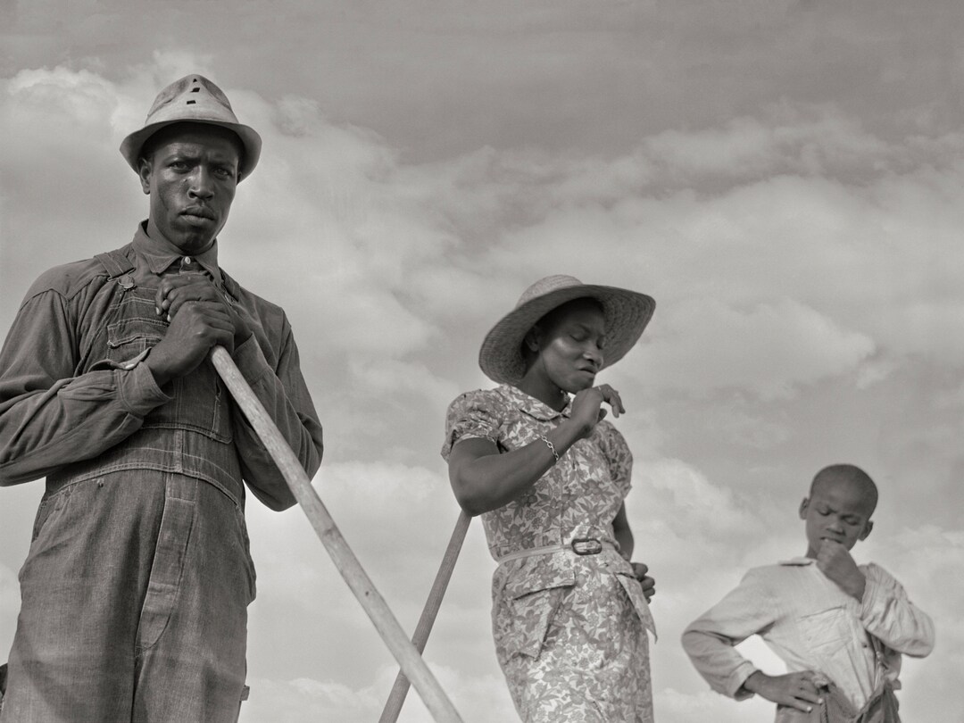 African American Tenants Photo, Taken by Jack Delano, 1941, Georgia ...