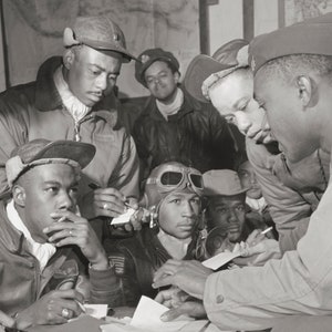 African American Art, Tuskegee Airmen, Black History, WWII Portrait of ...