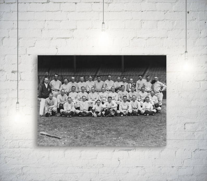 New York Yankees Photo 1926 Babe Ruth Sports Teams - Etsy