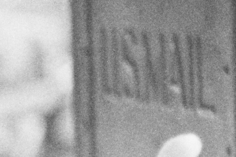 Mail Man in Snow Photograph Black White Photography Mailman | Etsy