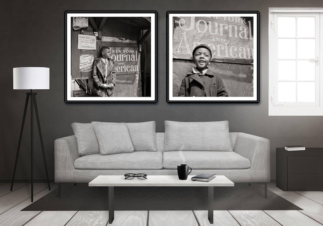 Gordon Parks Photo: Harlem Newspaper Boys, Black Americana Wall Art - Etsy