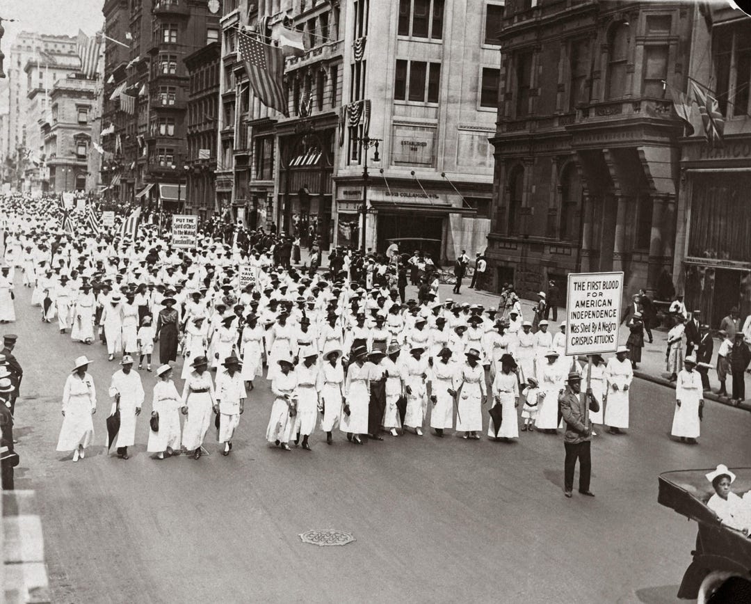 1917 Silent Protest Parade Photo: NYC Civil Rights Print - Etsy