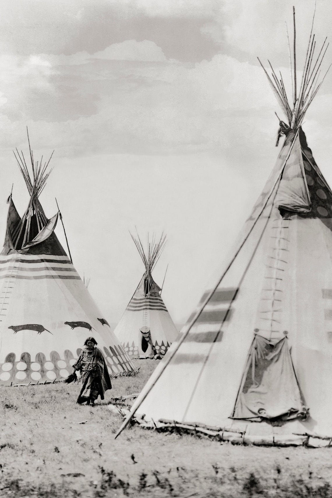 Blood Camp Photograph: Native American History (roland Reed, 1913) - Etsy