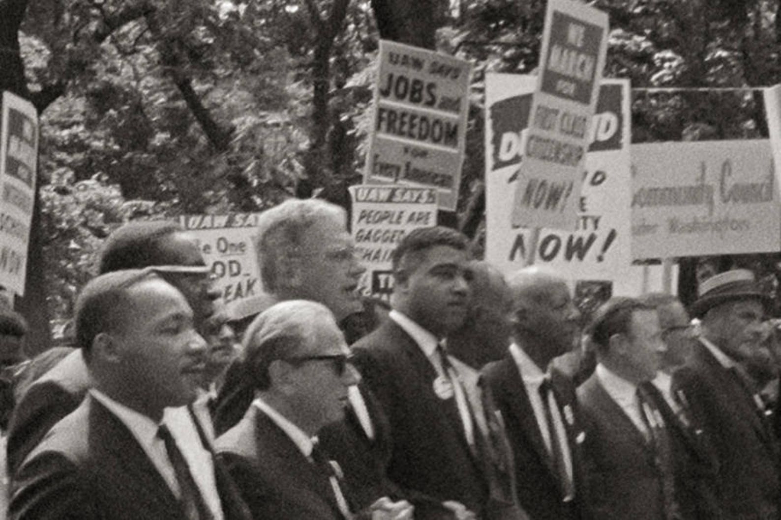Martin Luther King Photo March on Washington DC Black and | Etsy
